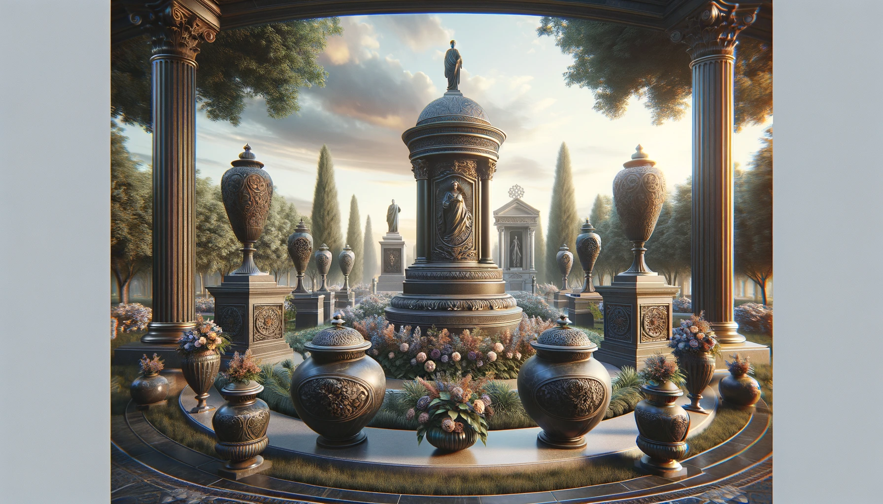 The Role of Urns and Vases in Monument Design